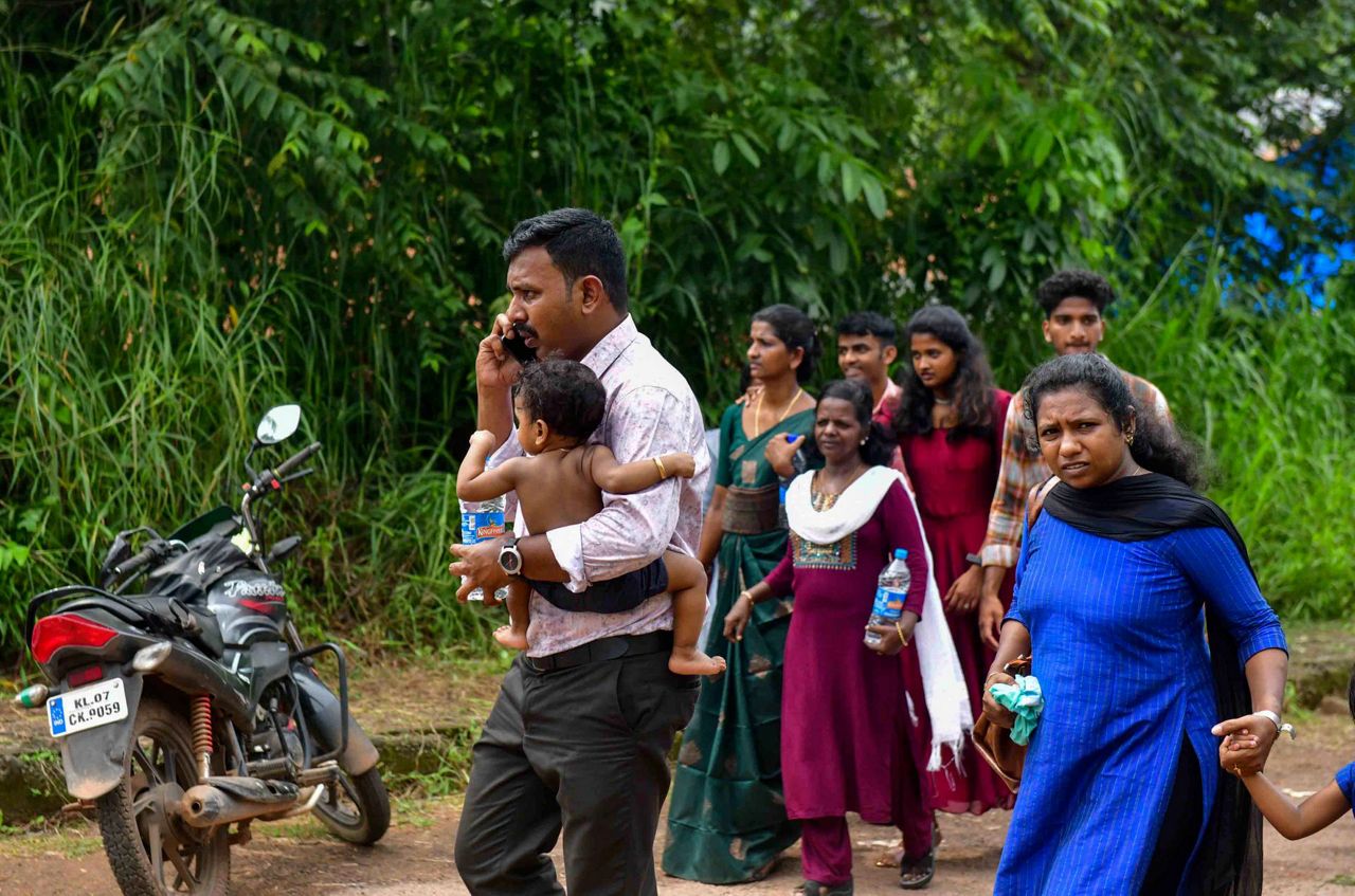 Suspect detained in an explosion that killed 3 people at a Jehovah's ...