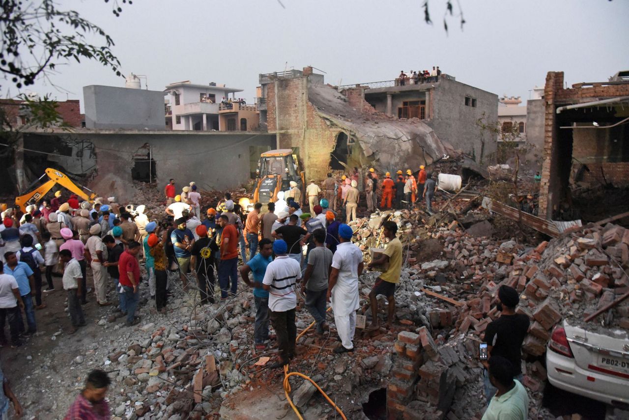 Explosion at Indian fireworks factory kills at least 15