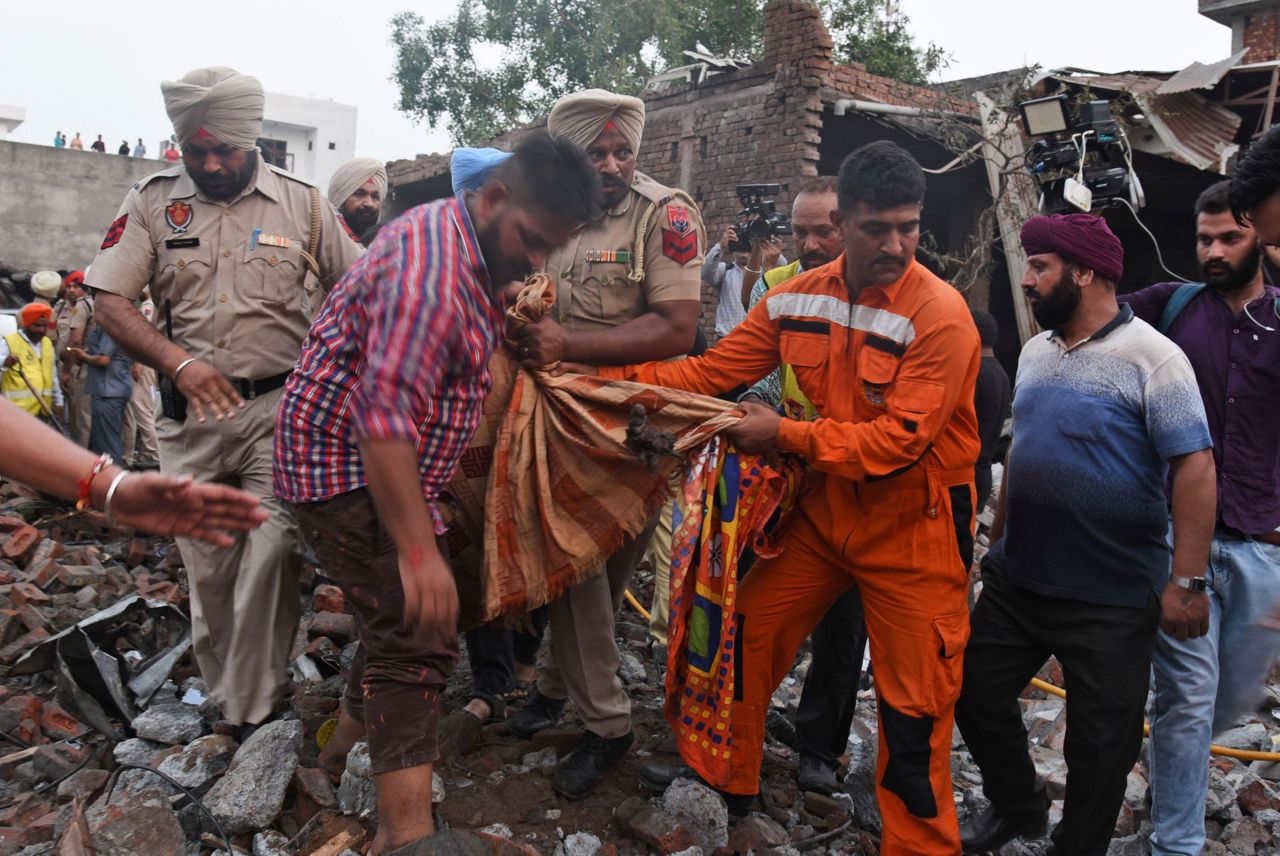 Explosion at Indian fireworks factory kills at least 15