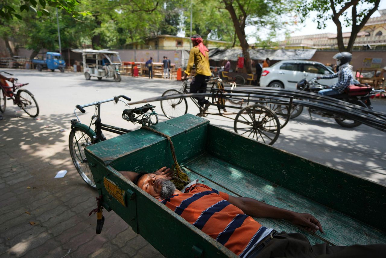 India scorched by extreme heat with monsoon rains delayed