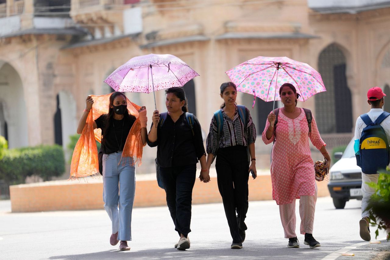 India scorched by extreme heat with monsoon rains delayed