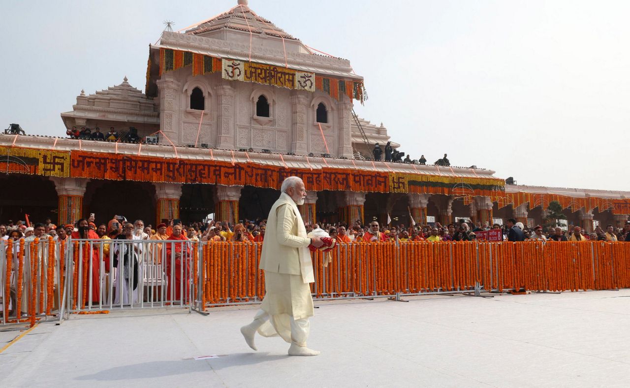 India's Modi is set to open a controversial temple in Ayodhya in a ...