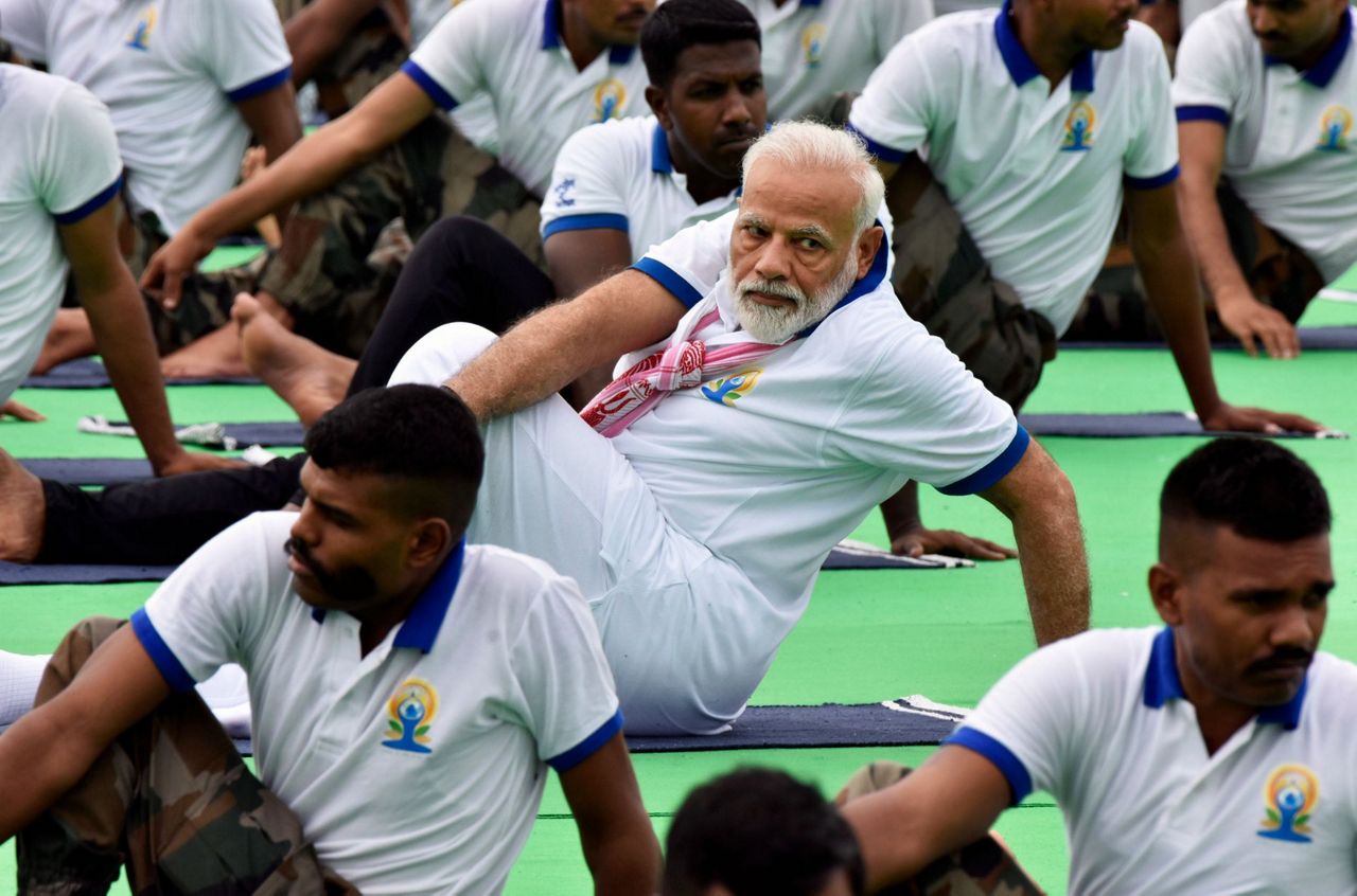 India uses yoga diplomacy to assert rising global influence