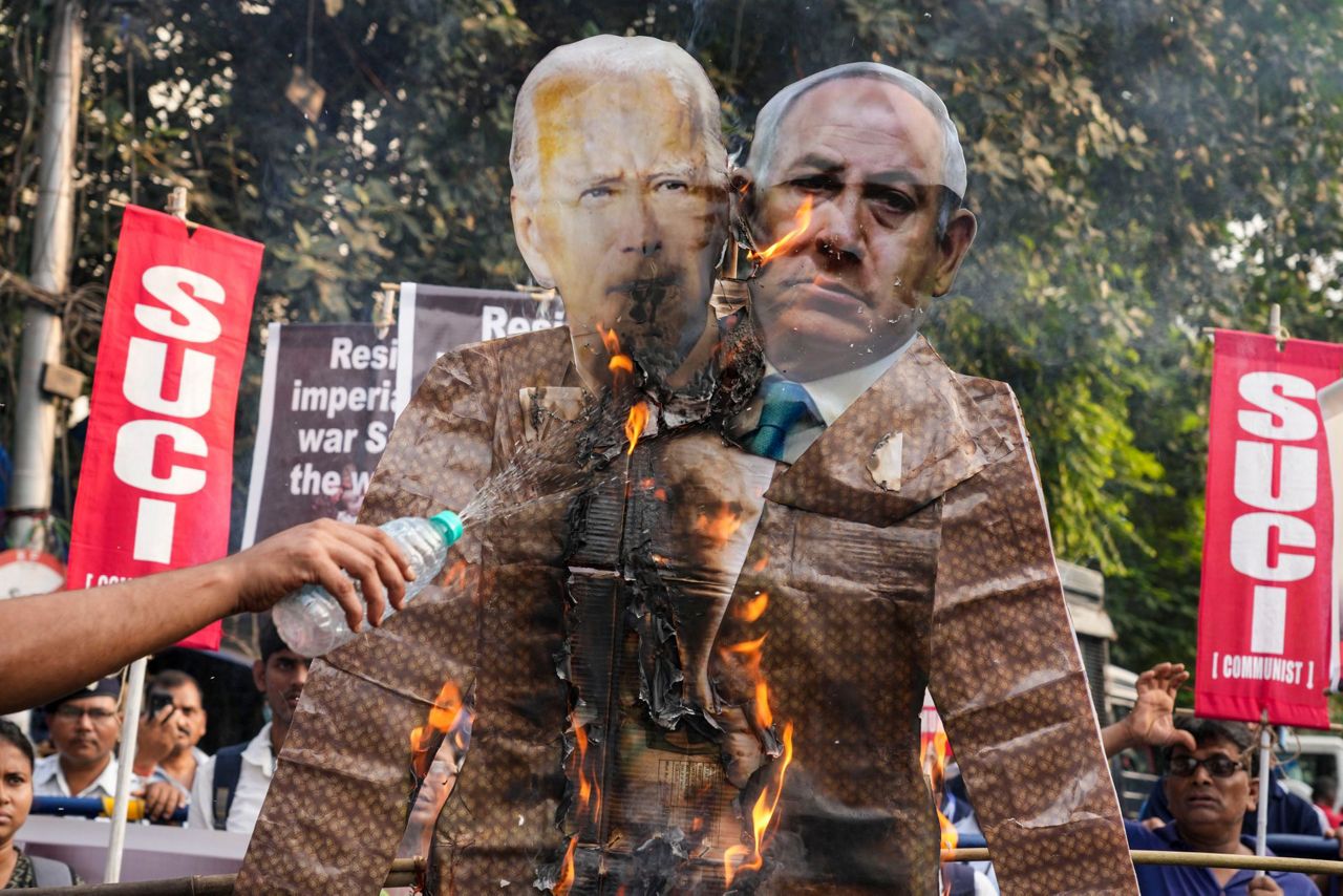 India bars protests that support the Palestinians. Analysts say a pro ...
