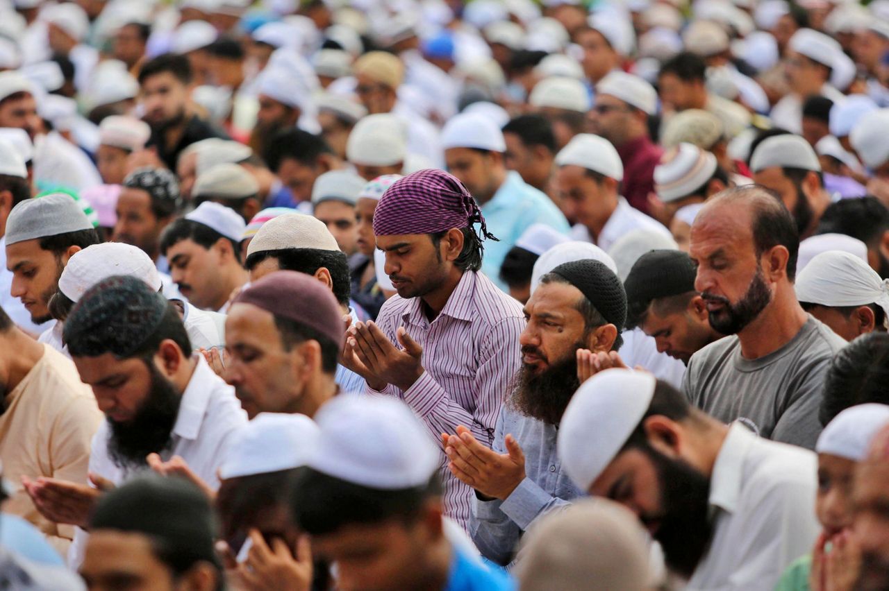 Uneasy calm in Indian Kashmir on Islamic festival day