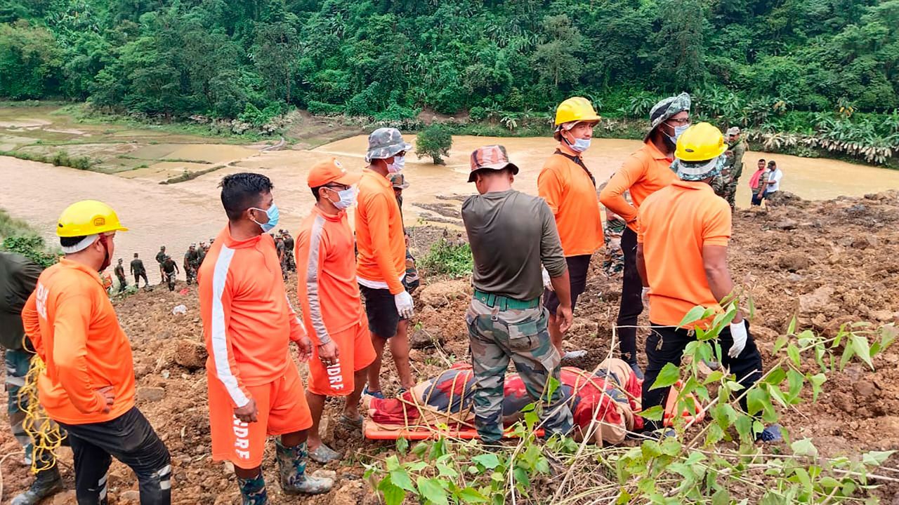 Mudslide leaves 16 dead, over 70 missing in northeast India