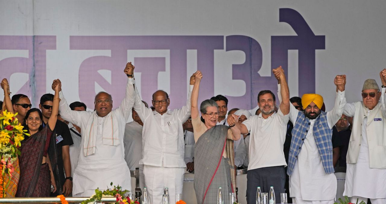 Thousands rally in India's capital as opposition bloc and Prime ...