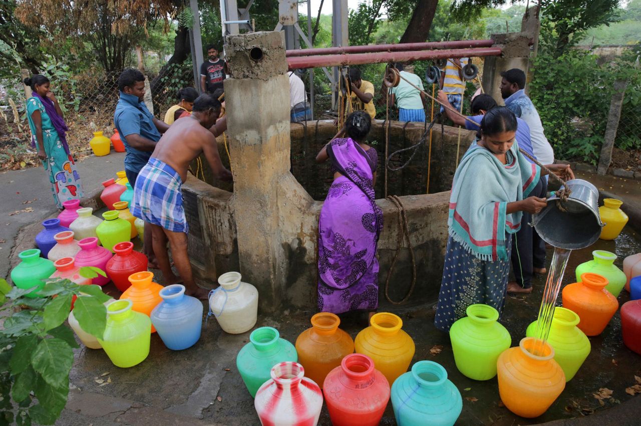 People, companies forced to save water in parched India city