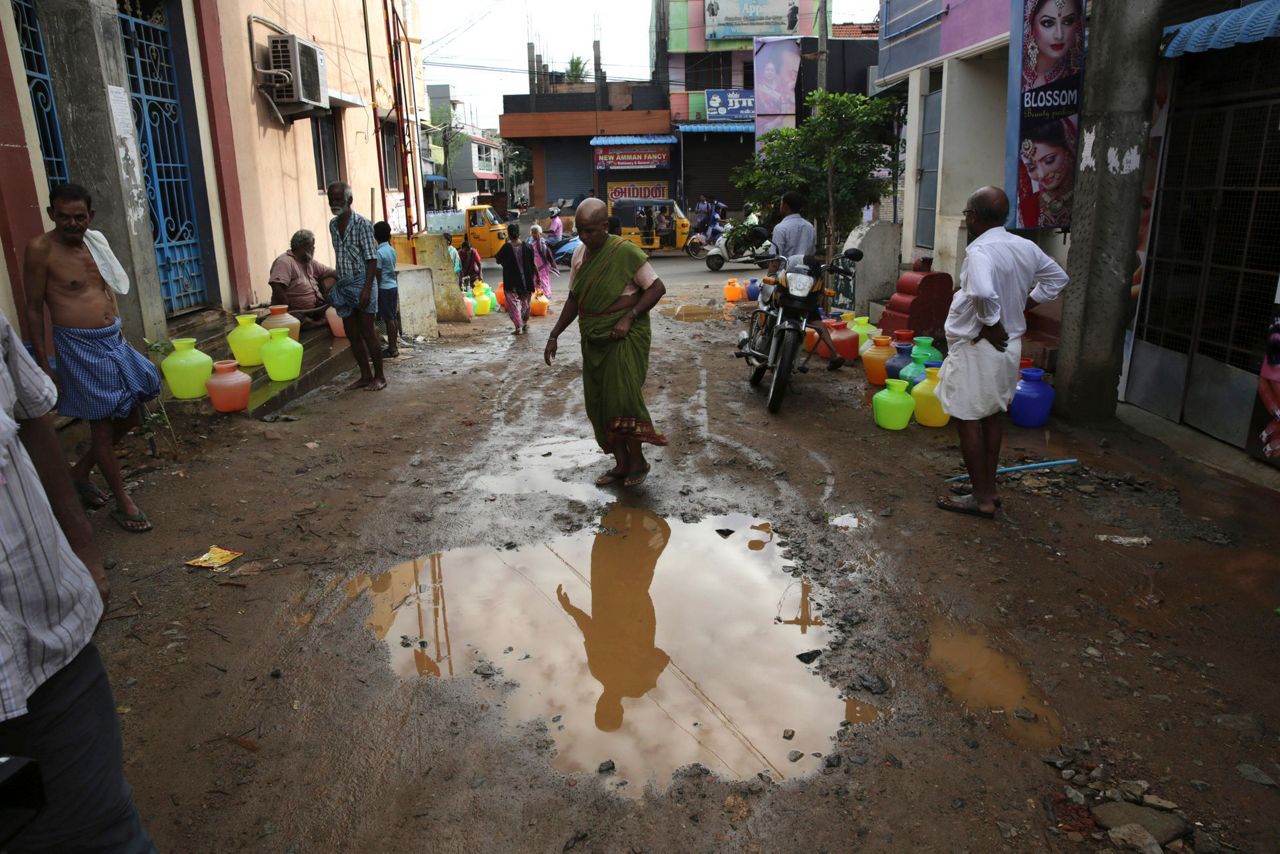 People, companies forced to save water in parched India city