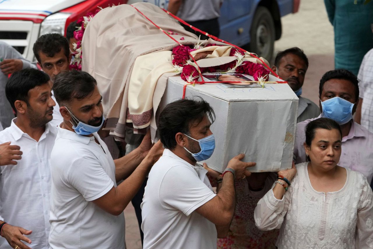 A plane crashed on a doctors' hostel in India. Those who survived began ...