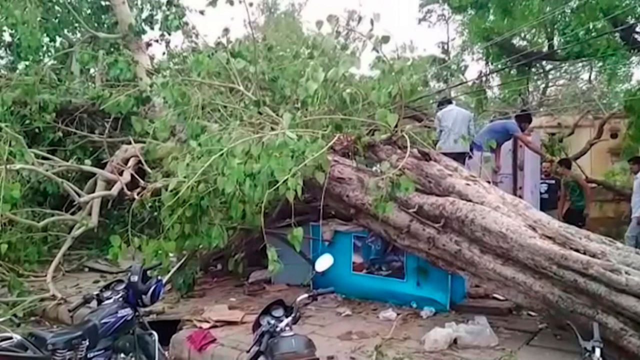 Rainstorm kills at least 72, injures more than 100 in India