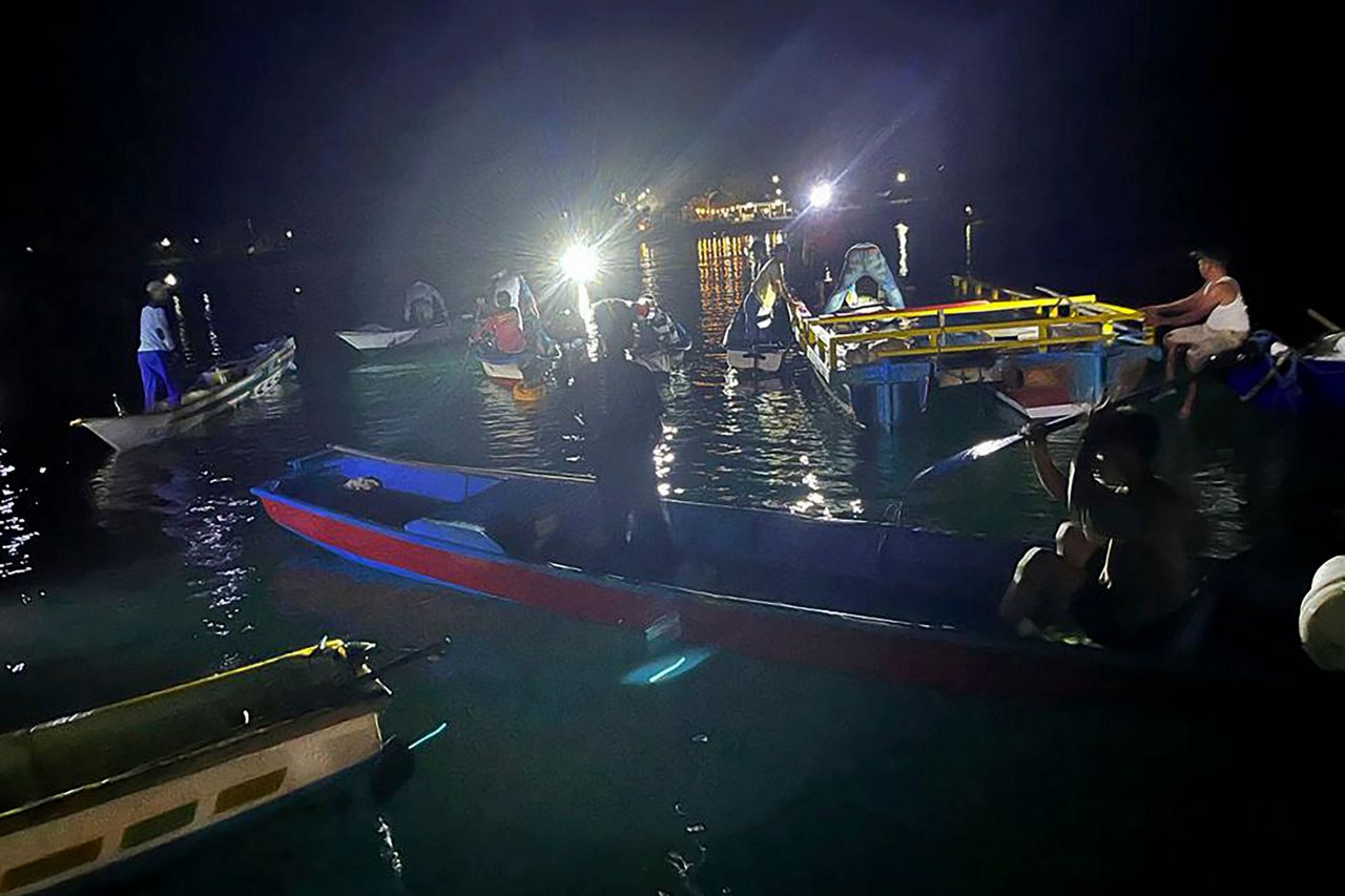 Indonesian boat capsizes off Sulawesi island, leaving at least 15 ...