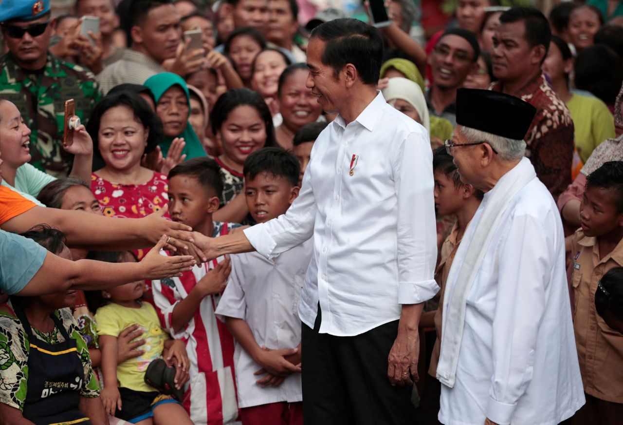 Official count shows Widodo reelected as Indonesian leader