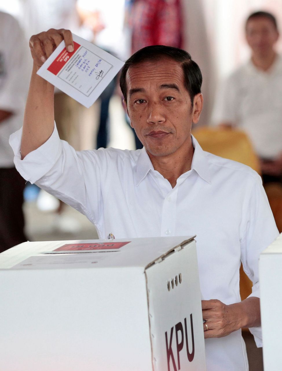 Voting underway in Indonesia presidential elections