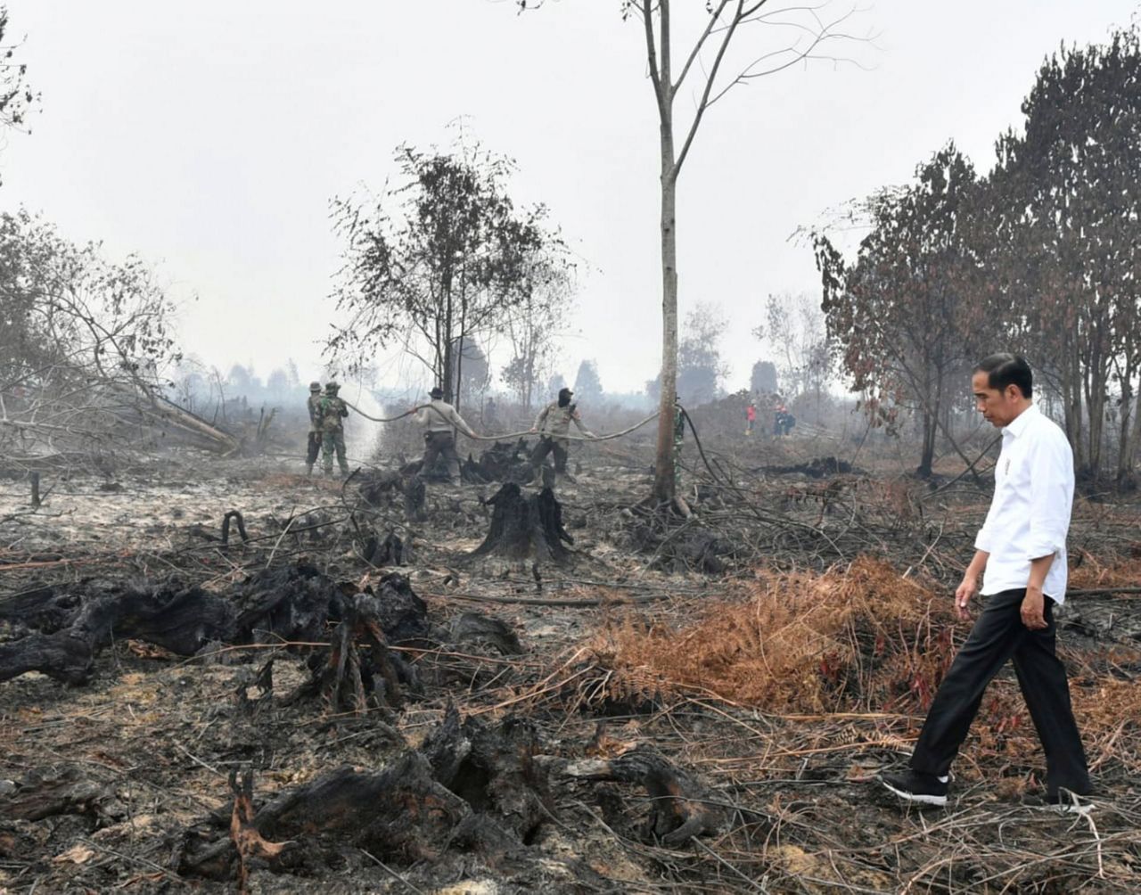 Indonesia sends more people, aircraft to battle forest fires