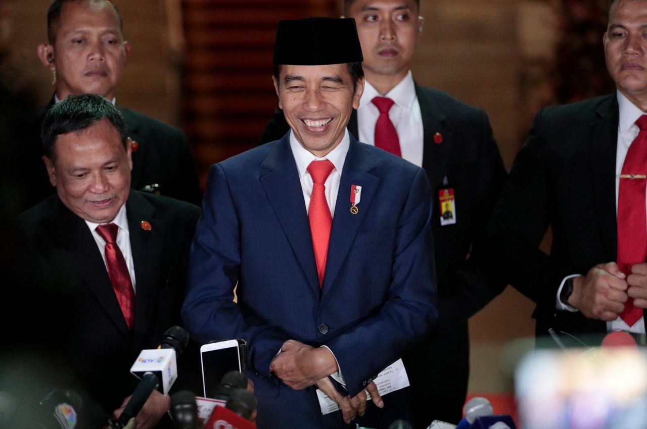 Indonesia's popular president to be sworn in for final term