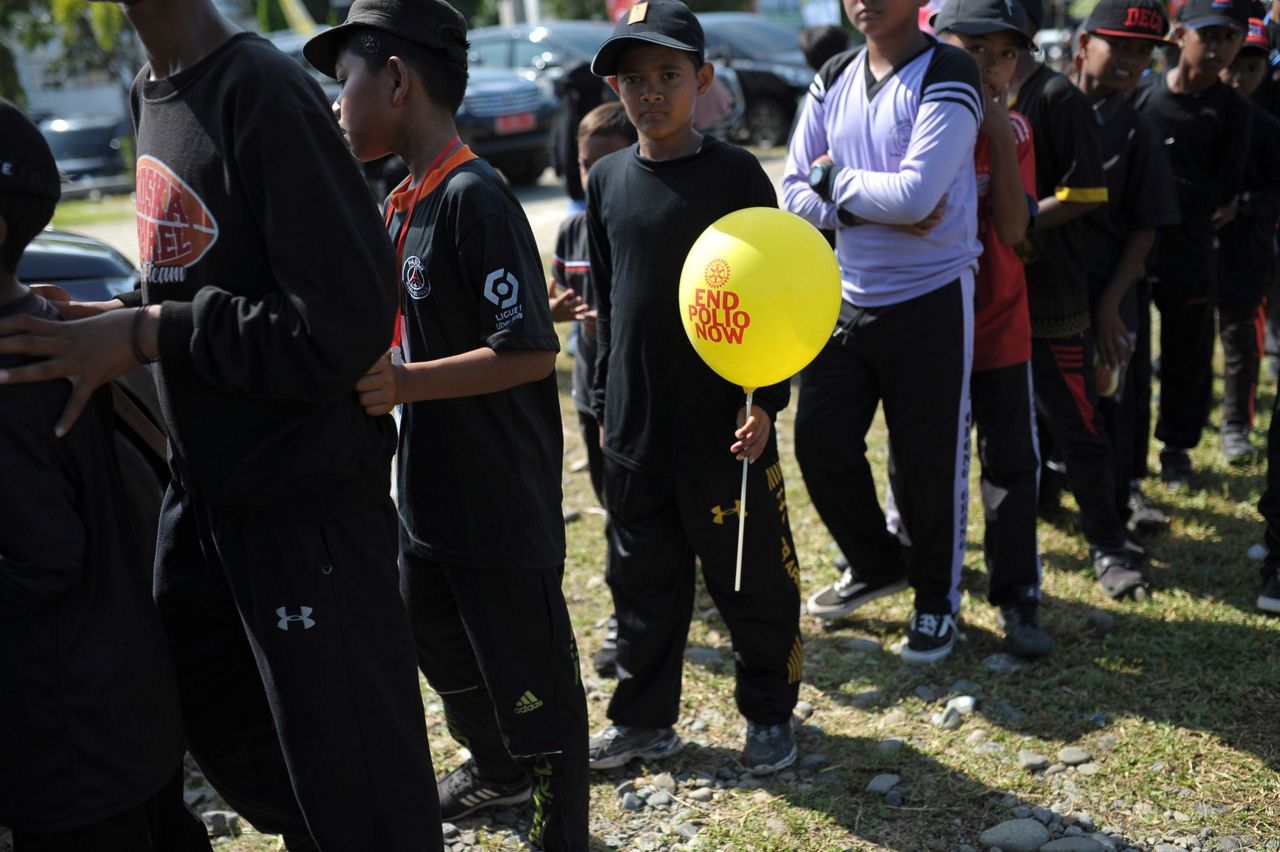 Polio is back in Indonesia, sparking vaccination campaign