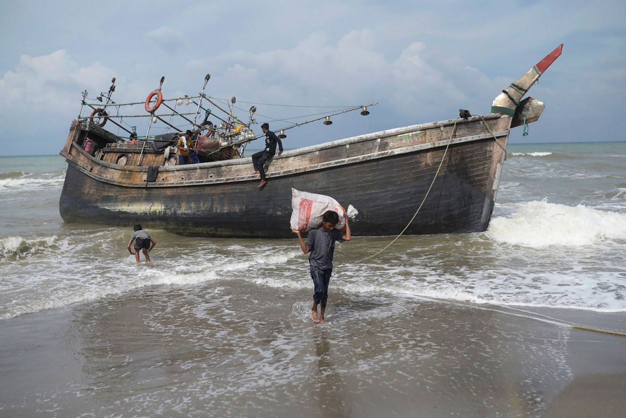 Boat carrying 71 Rohingya refugees lands in Indonesia