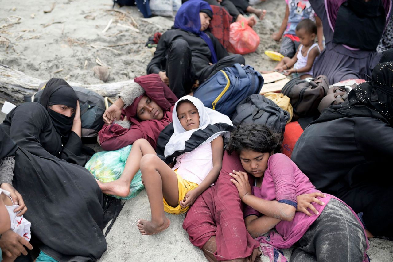 Boat carrying 71 Rohingya refugees lands in Indonesia