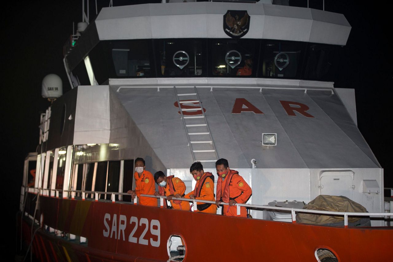 Indonesian military says submarine missing with 53 on board