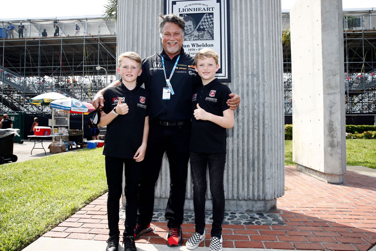 Like father, like sons: Wheldon boys sign junior racing deal
