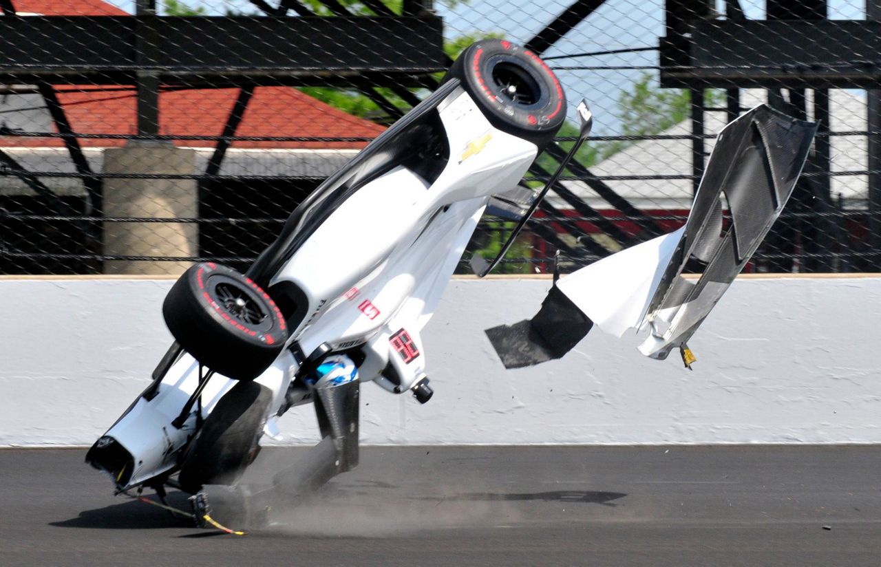 The Latest: Kaiser crash leaves Juncos Racing in dire shape