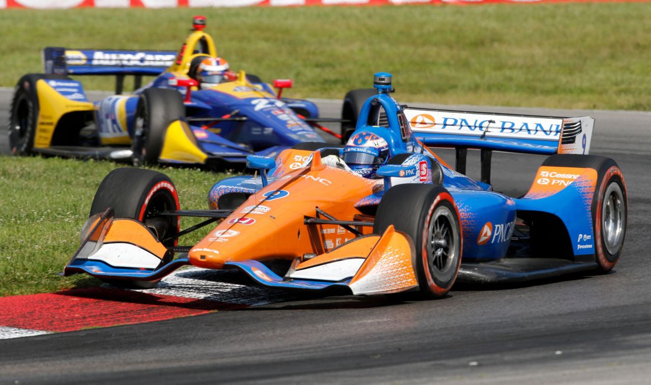 Scott Dixon races to 6th victory at Mid-Ohio