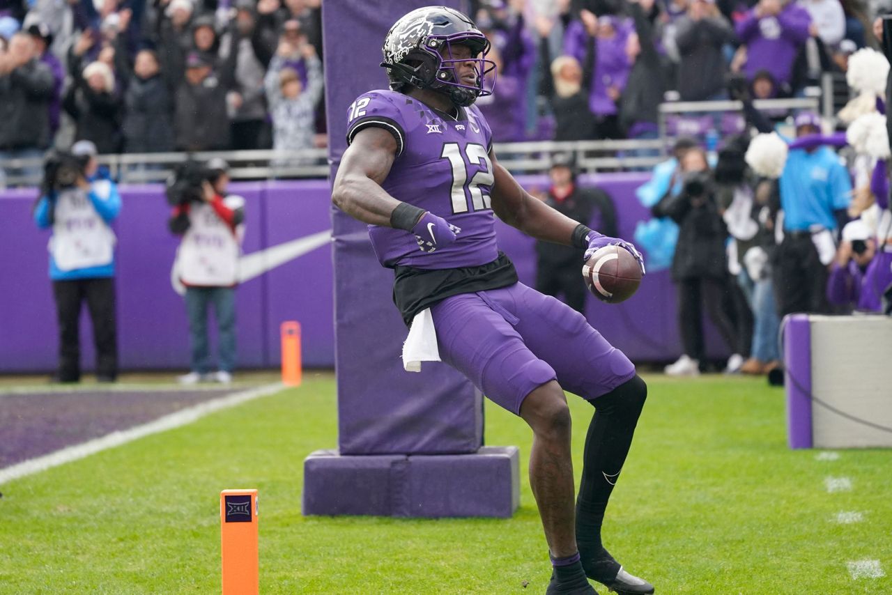 No. 4 TCU finishes undefeated regular season with 62-14 rout