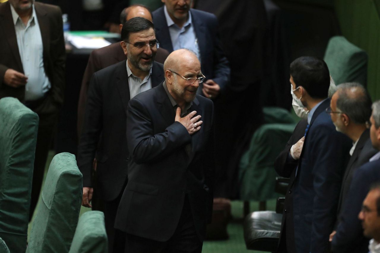 Hard-line former Tehran mayor named Iran parliament speaker