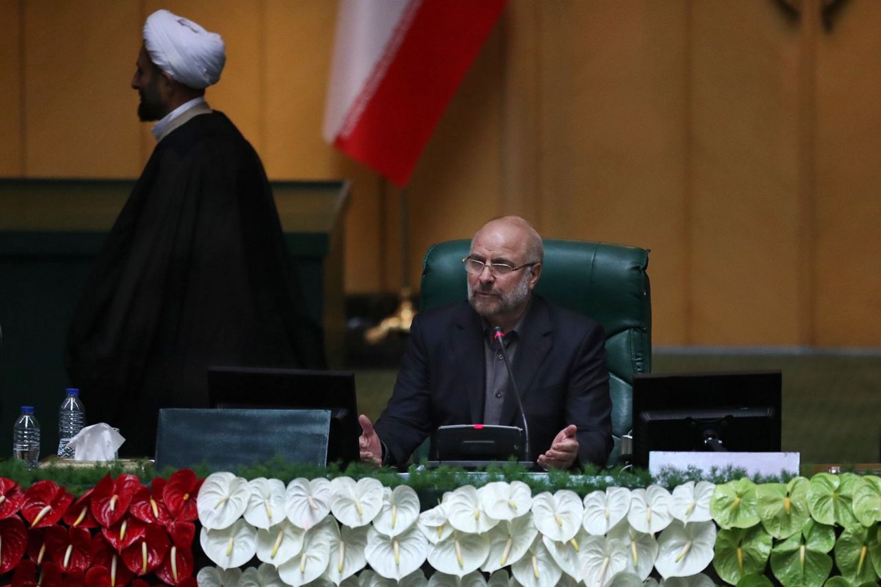 Hard-line former Tehran mayor named Iran parliament speaker