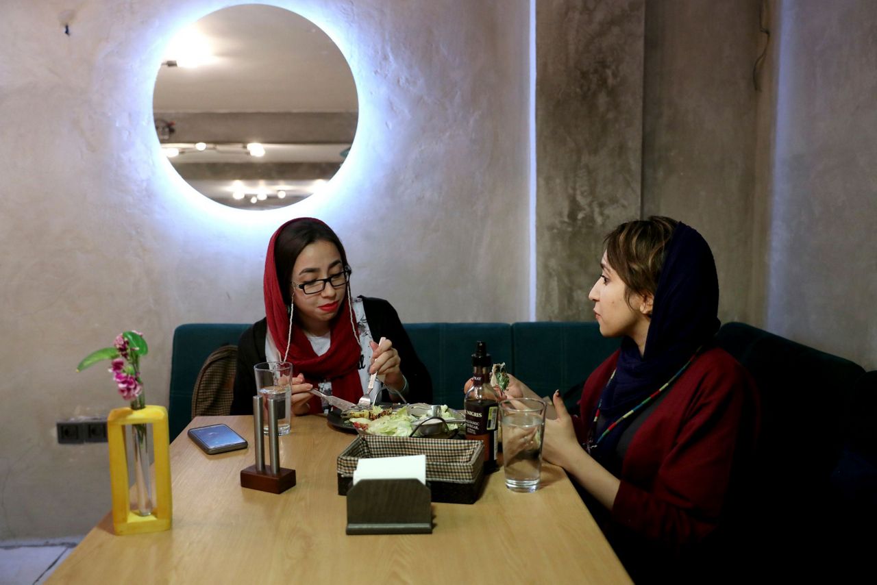 Afghan refugee's 'Dream' coffee shop in Iran becomes reality