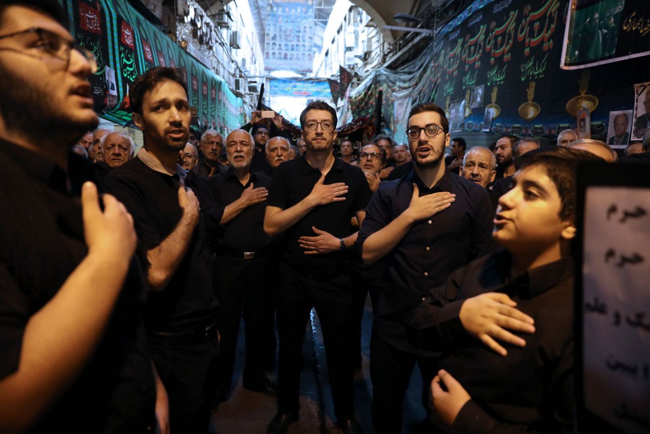 The Latest: 12 killed in Iraq during Ashoura procession