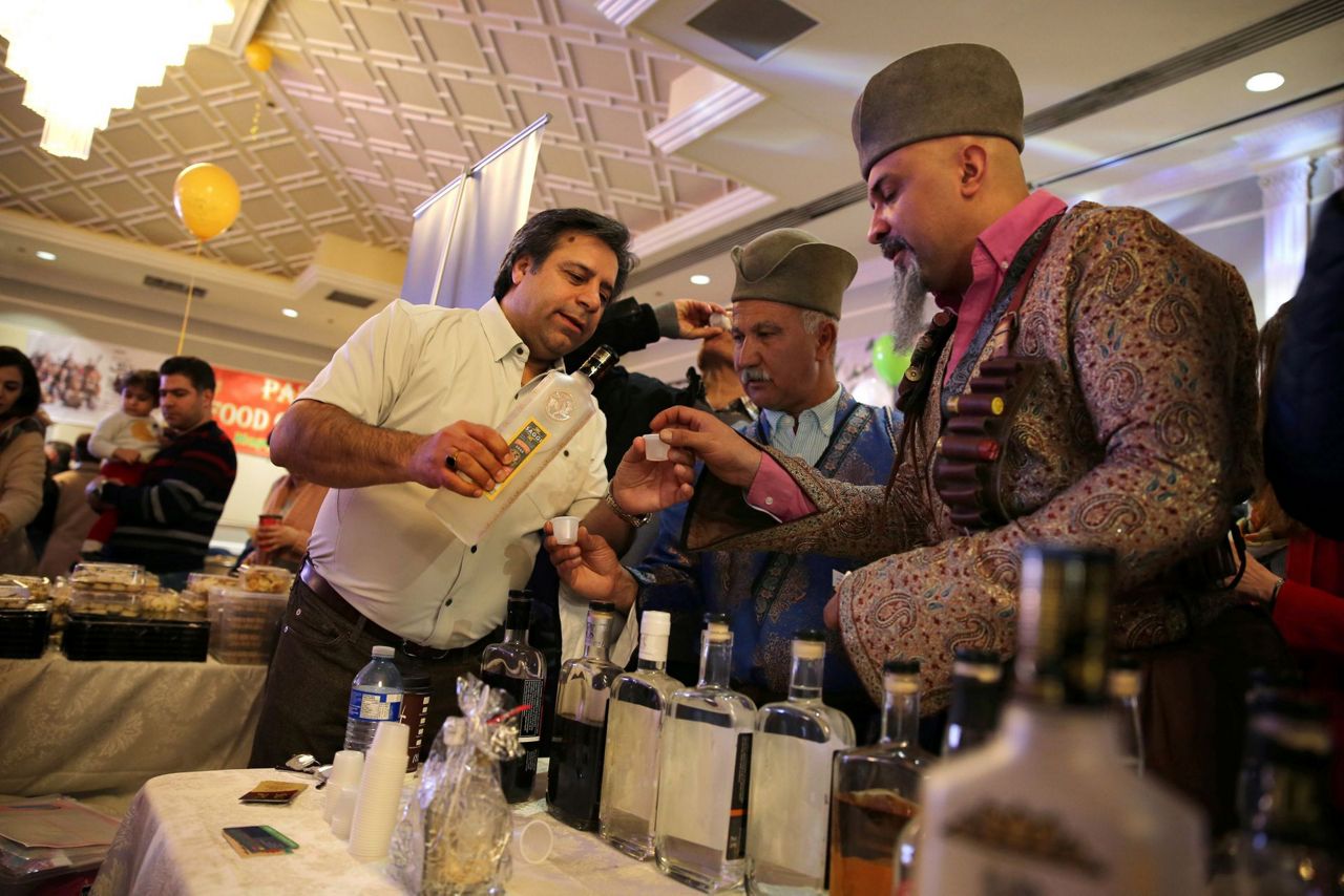 AP PHOTOS: Canadian Arak resurrects bygone Persian drink era