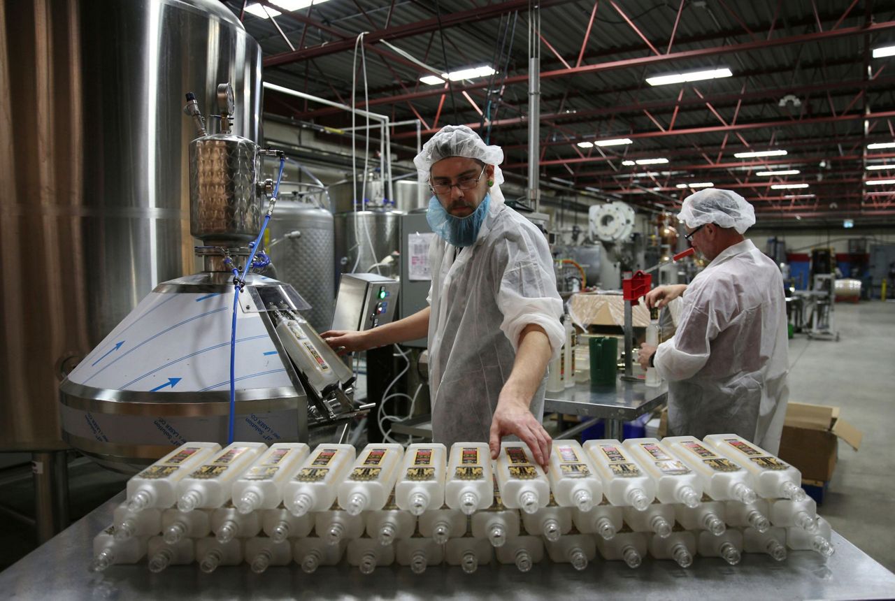 AP PHOTOS: Canadian Arak resurrects bygone Persian drink era