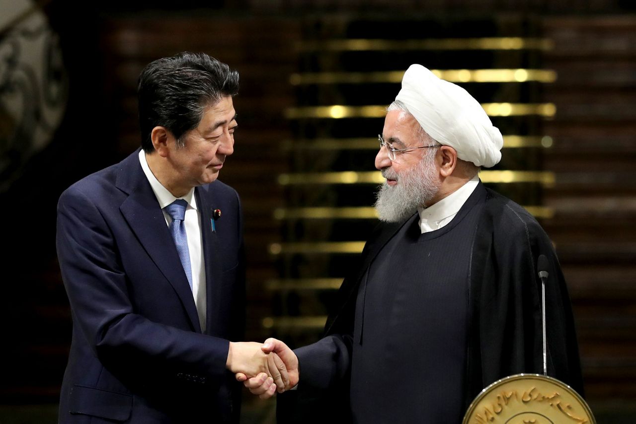 Japan says Abe's Iran trip not meant to mediate row with US