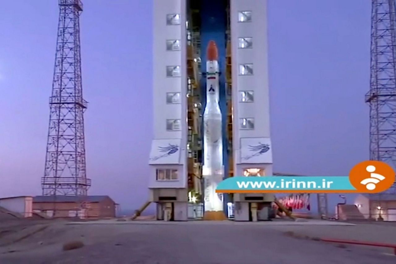 Iran state TV says Tehran launches rocket into space