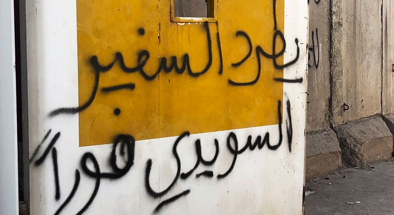 Protesters Briefly Storm The Swedish Embassy In Baghdad In Protest Over