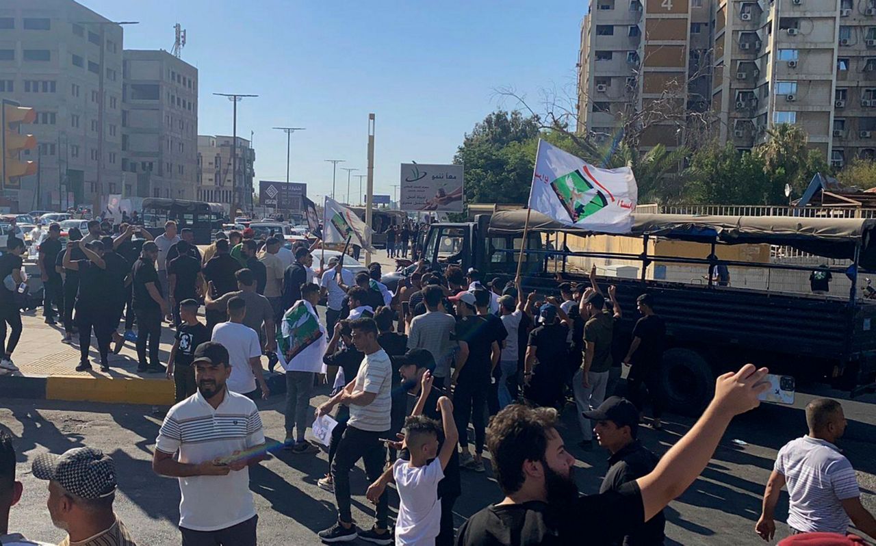 Protesters Briefly Storm The Swedish Embassy In Baghdad In Protest Over