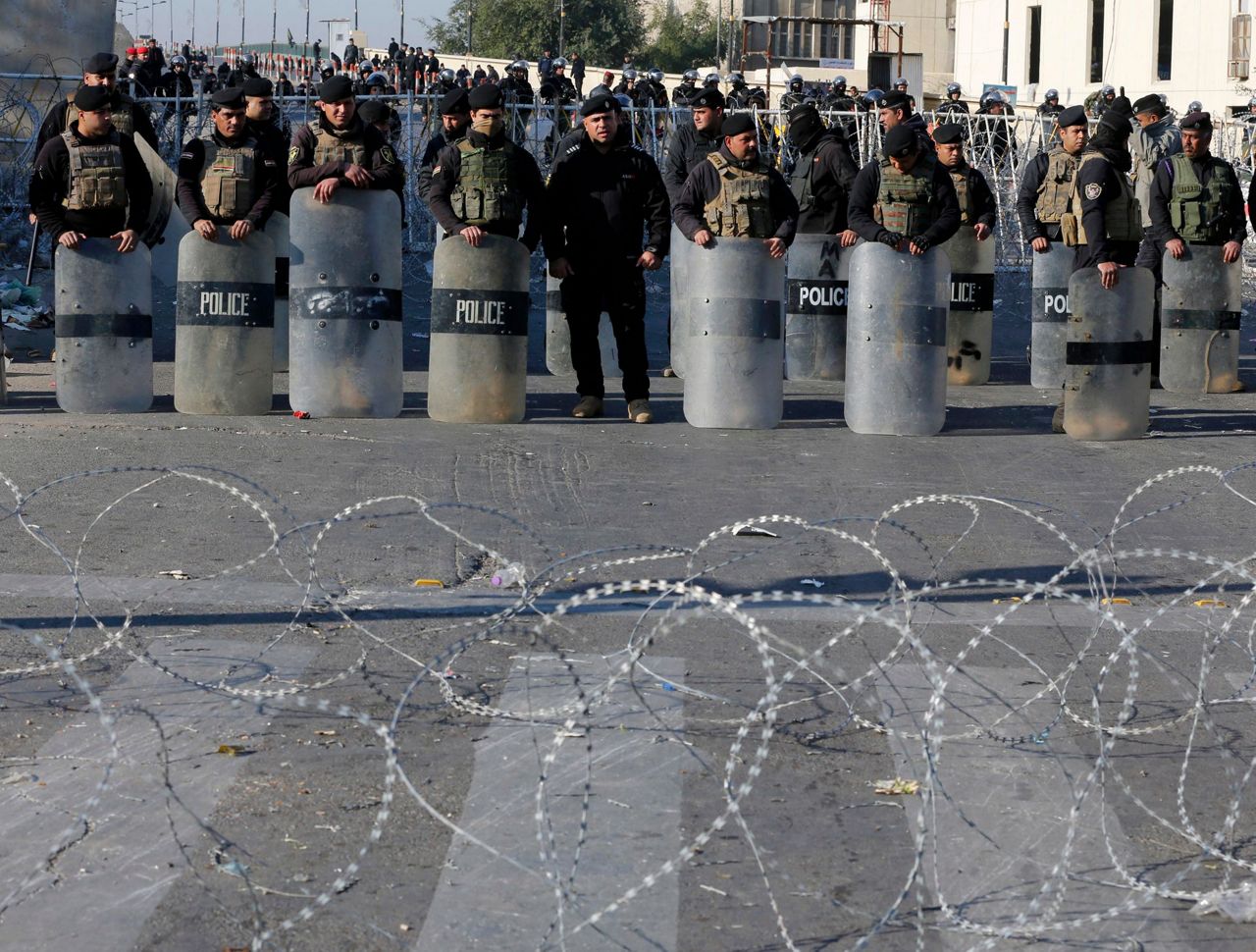 Baghdad's Green Zone, a barometer of war and peace