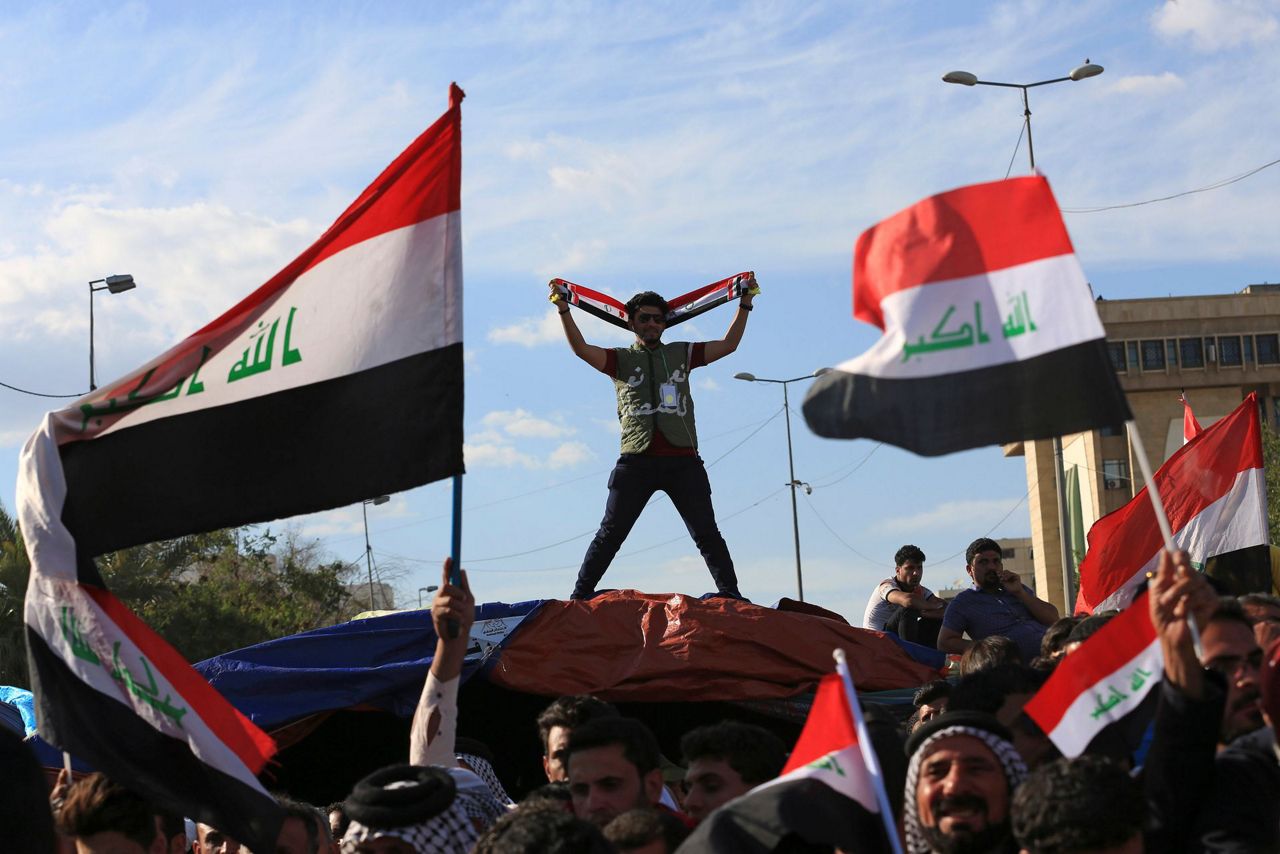 Baghdad's Green Zone, a barometer of war and peace