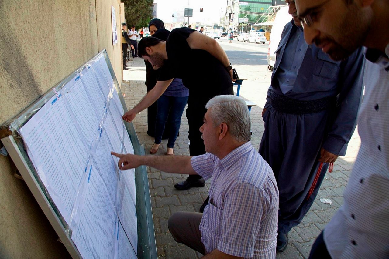 Iraq's Kurds hold elections for regional parliament