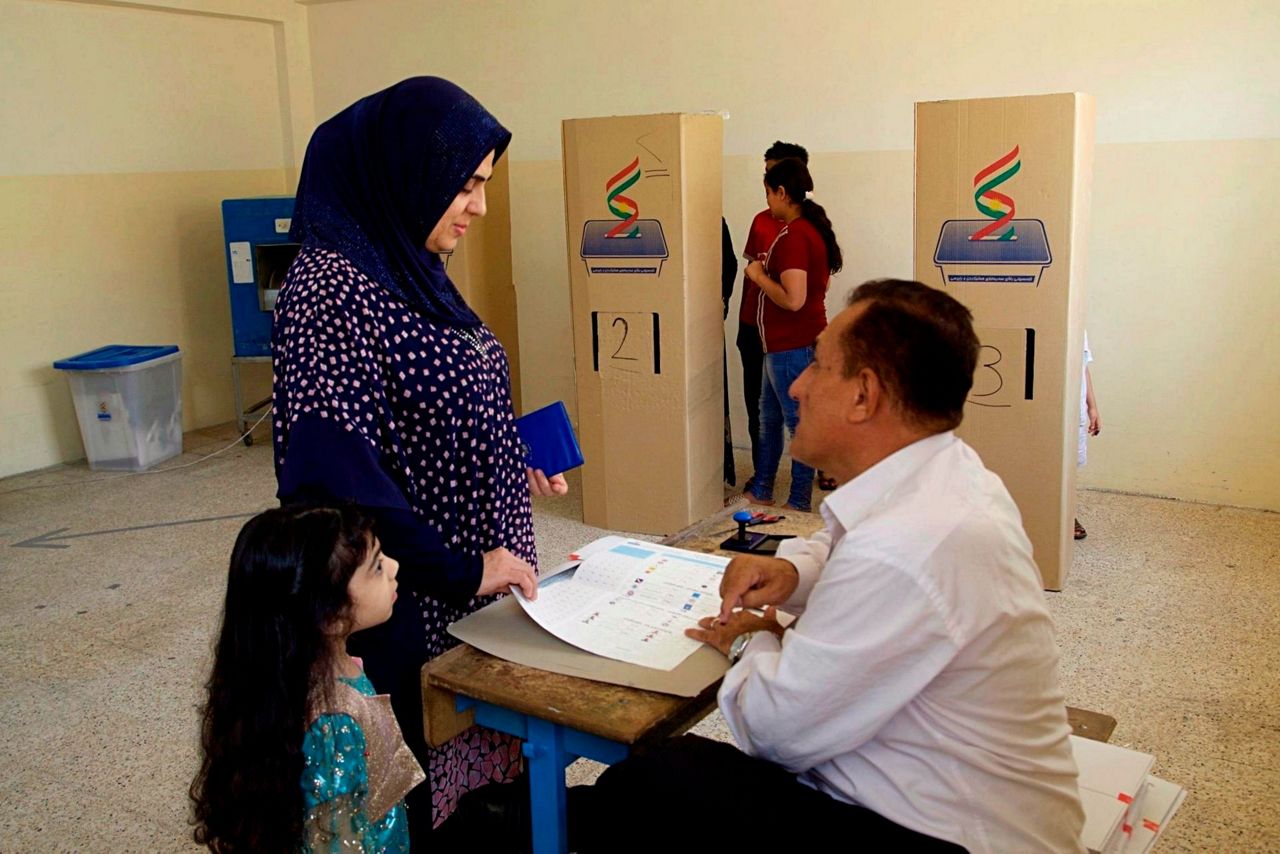 Iraq's Kurds hold elections for regional parliament