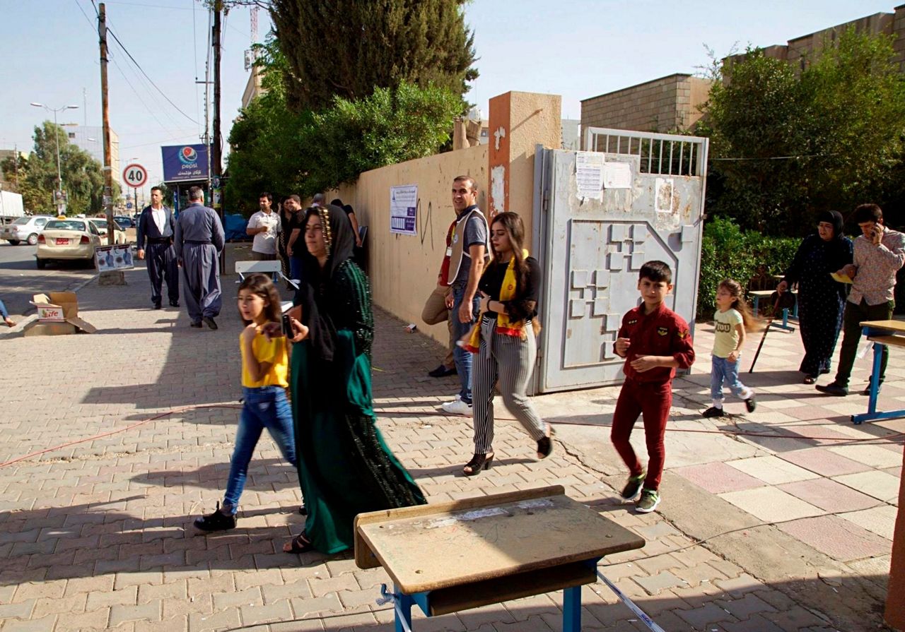 Iraq's Kurds hold elections for regional parliament