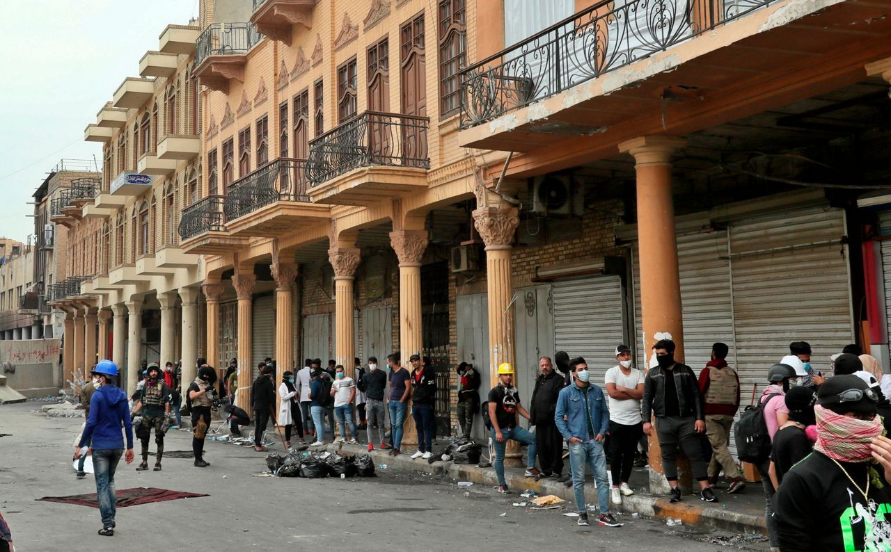 Century ago and today, Baghdad street a front line in revolt