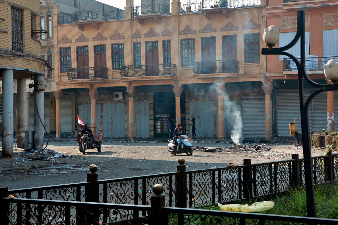 Century ago and today, Baghdad street a front line in revolt