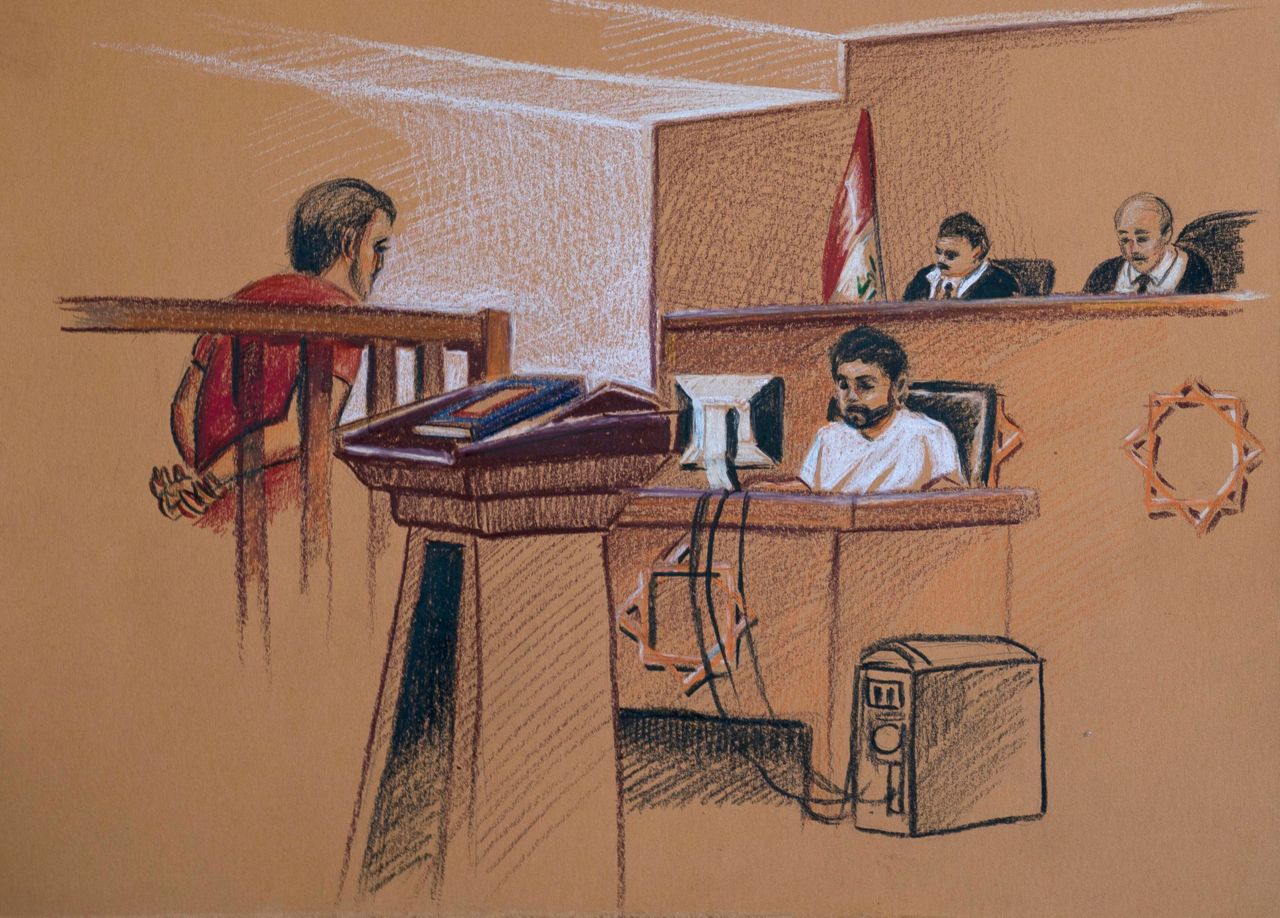 A look in Iraq's courtrooms where IS suspects are tried