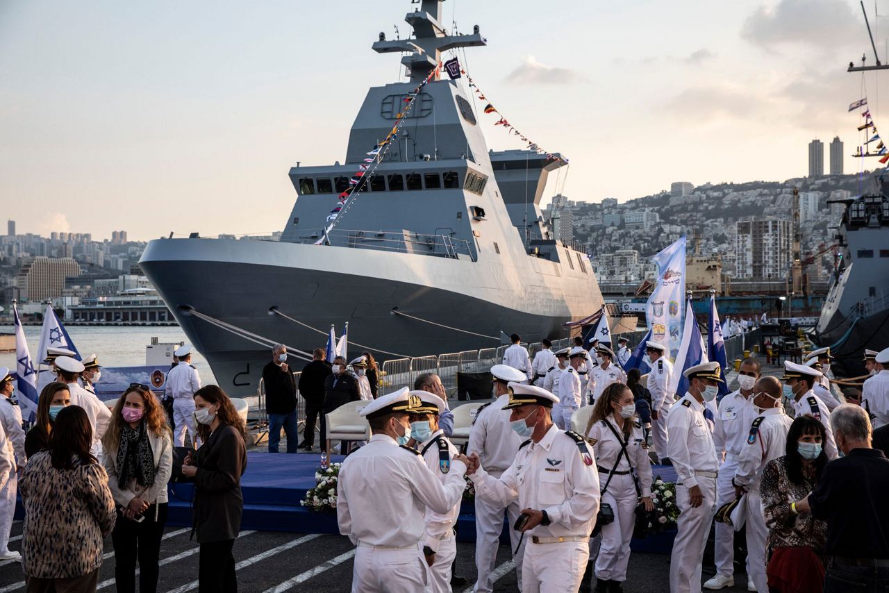 Israeli navy welcomes new generation of German-made warships