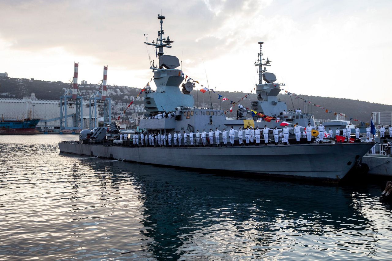 Israeli navy welcomes new generation of German-made warships