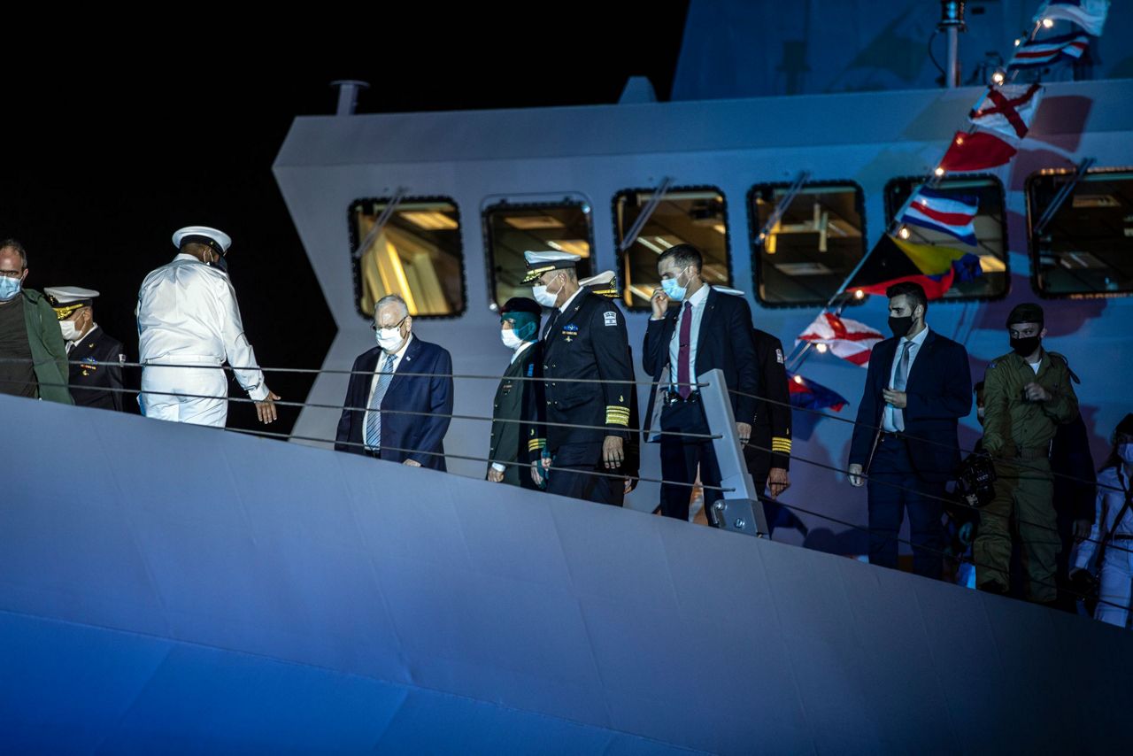 Israeli navy welcomes new generation of German-made warships