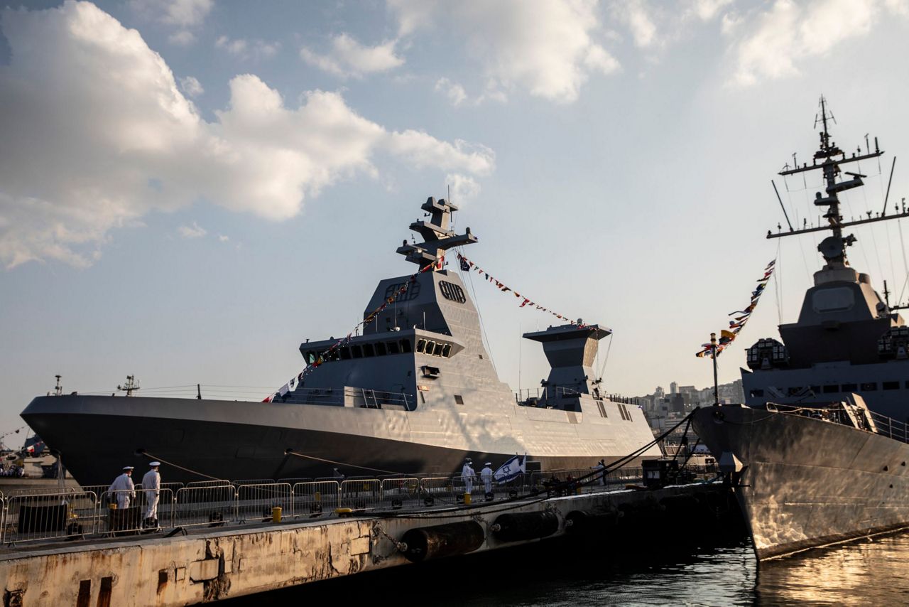 Israeli navy welcomes new generation of German-made warships